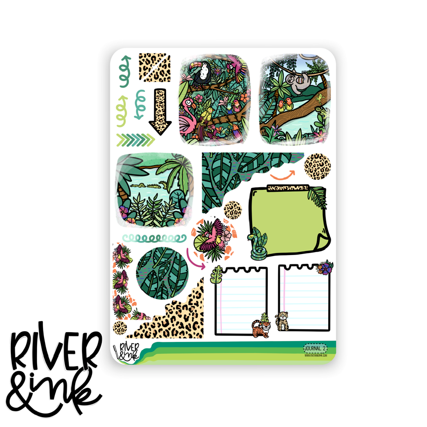 Call of the Wild | Journaling Stickers Kit – River & Ink