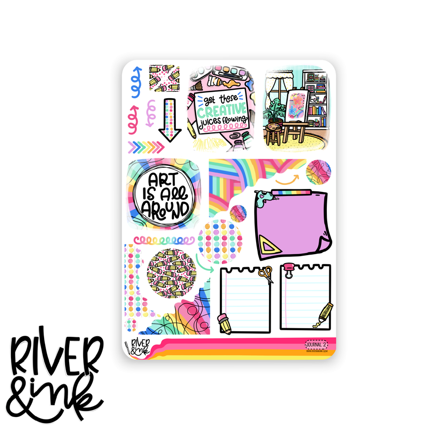 Make & Create | Journaling Stickers Kit – River & Ink